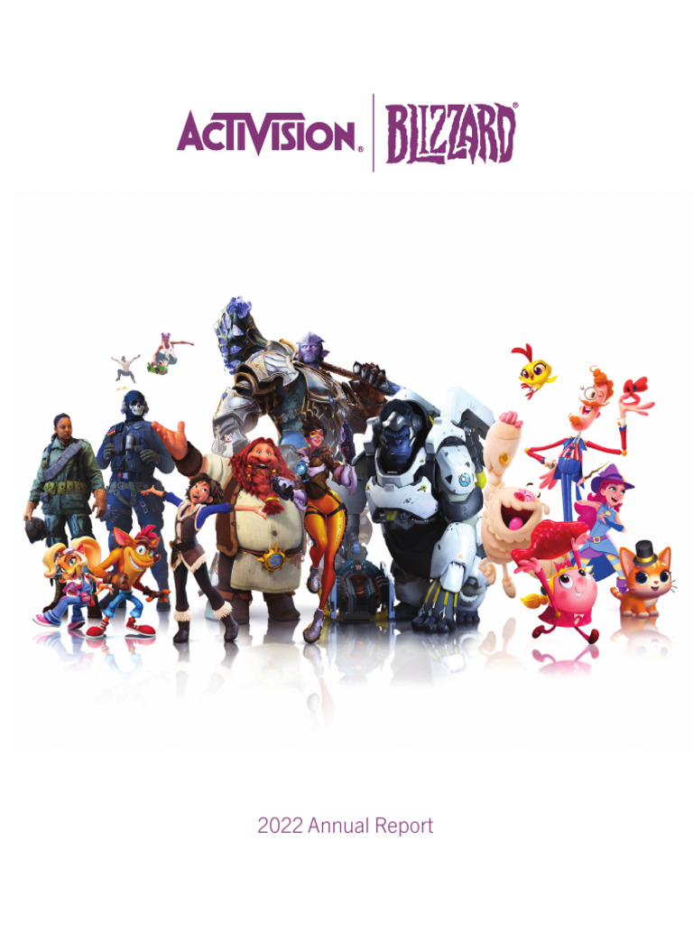 Activision 2022 Annual Report BookMarked | PDF | Securities (Finance ...
