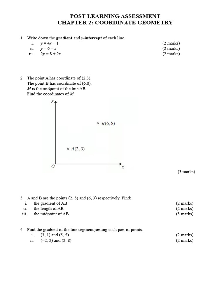 Post Learning Assessment | PDF