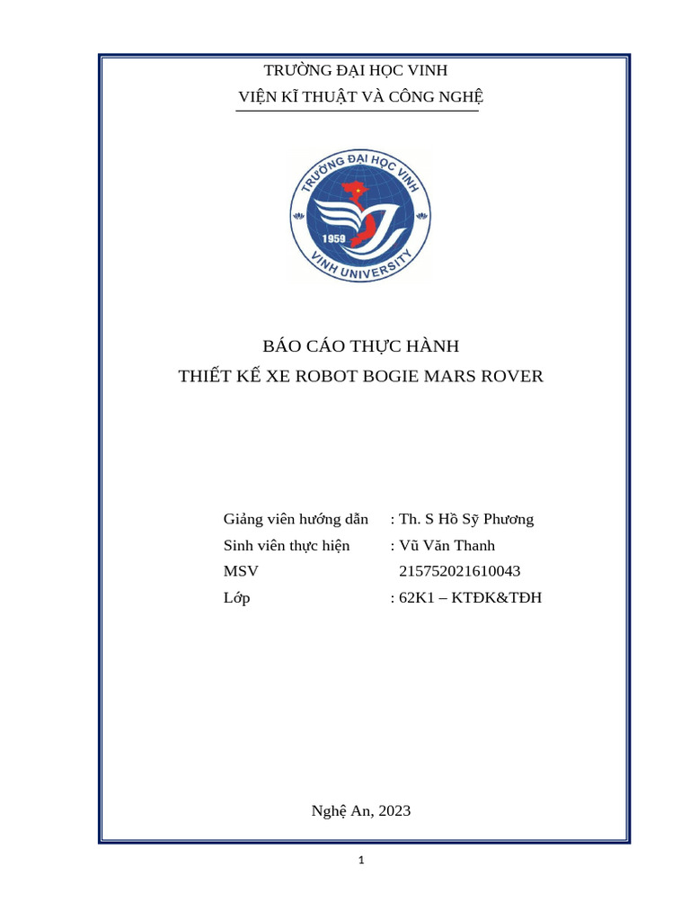 Vu Van Thanh xe 6 banh_final | PDF