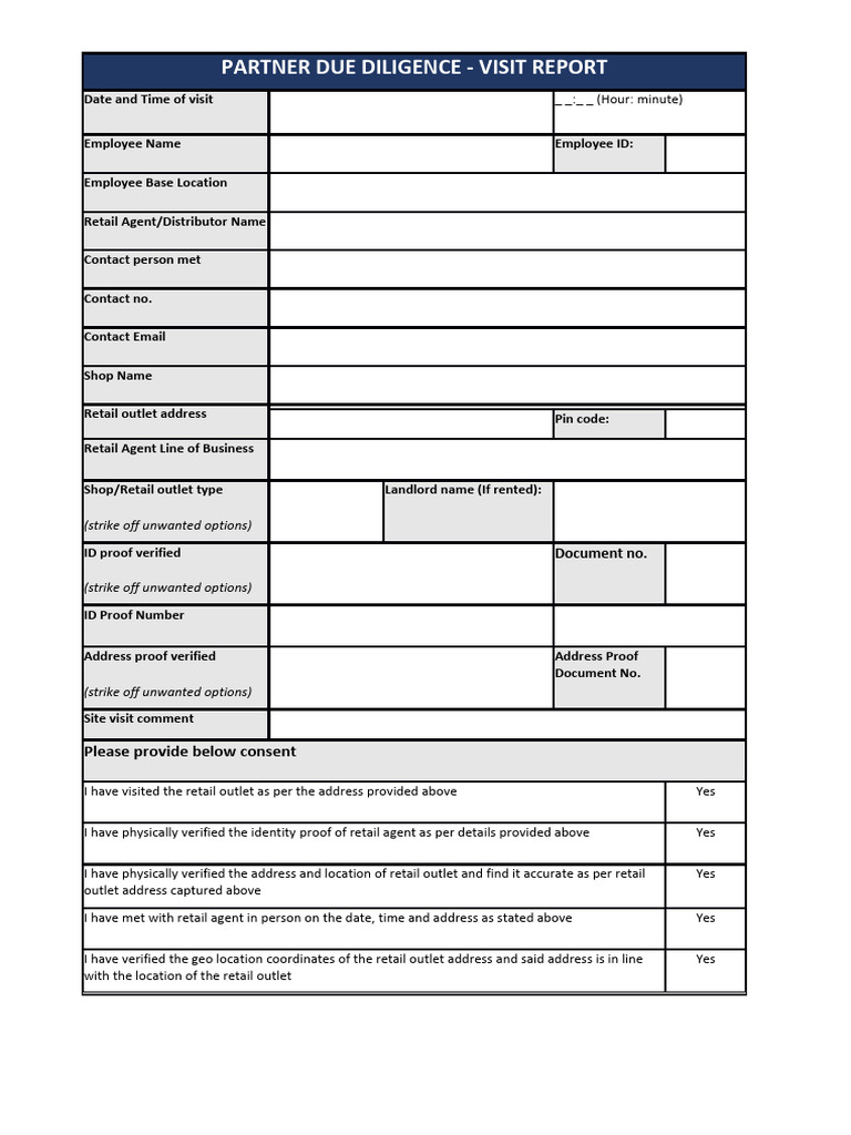 CVR Form | PDF