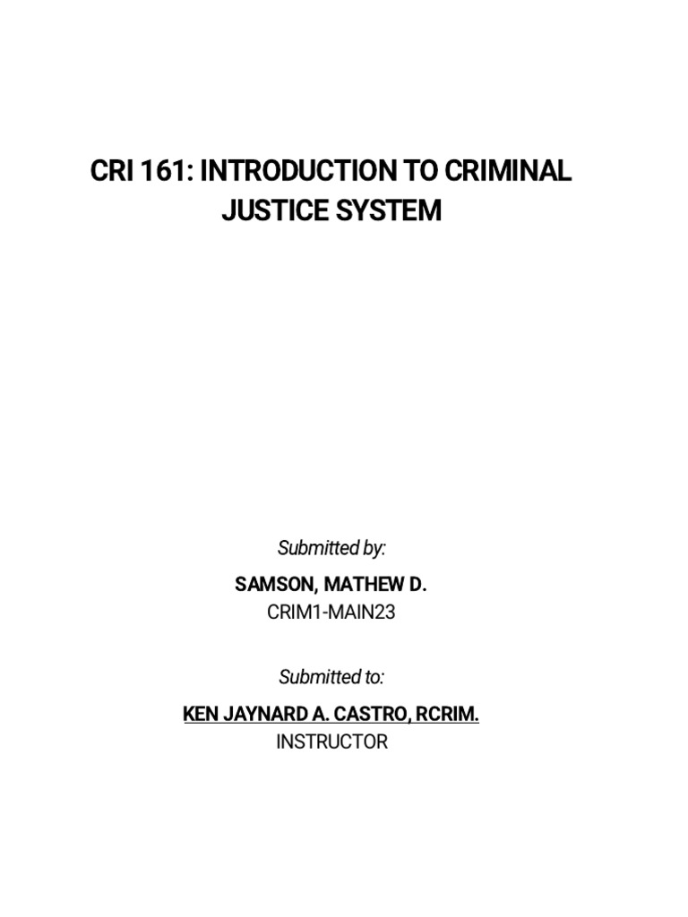 FORMAT | PDF | Crimes | Crime & Violence