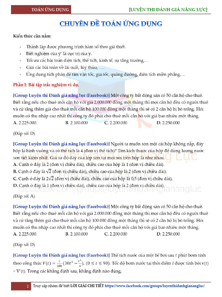 Toán - NG D NG | PDF