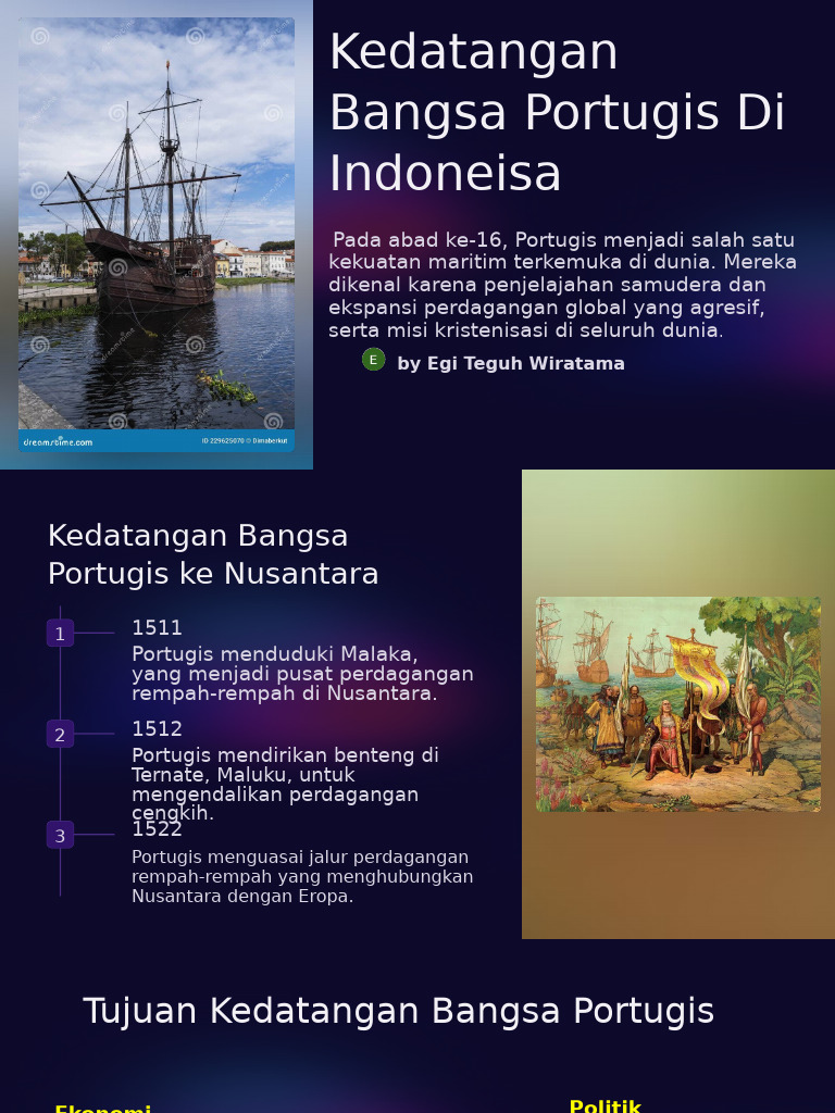 Kedatangan Portugis dan Dampaknya di Nusantara | PDF