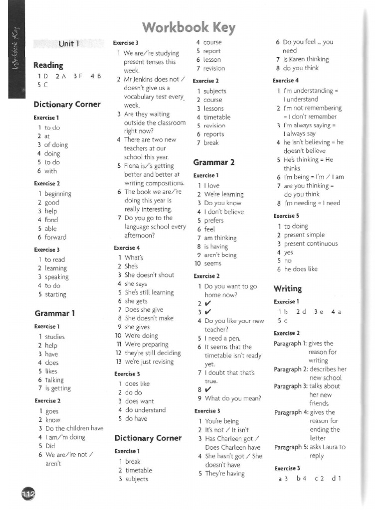 Macmillan Laser B1 - Workbook - KEY | PDF
