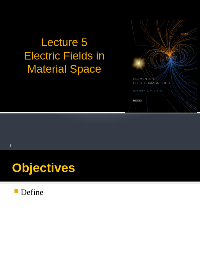 Electric Fields in Material Properties | PDF | Electrical Resistivity ...