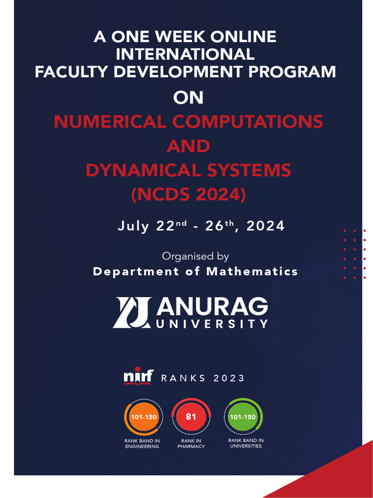 NCDS - 2024 Broucher | PDF