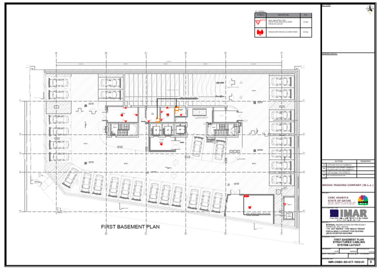 ICT - B.P02-FIRST BASEMENT PLAN-Layout1 | PDF | Building | Civil Engineering