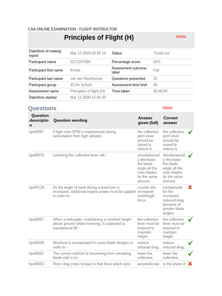pRINCIPLES OF FLIGHT hELI | PDF | Helicopter | Helicopter Rotor