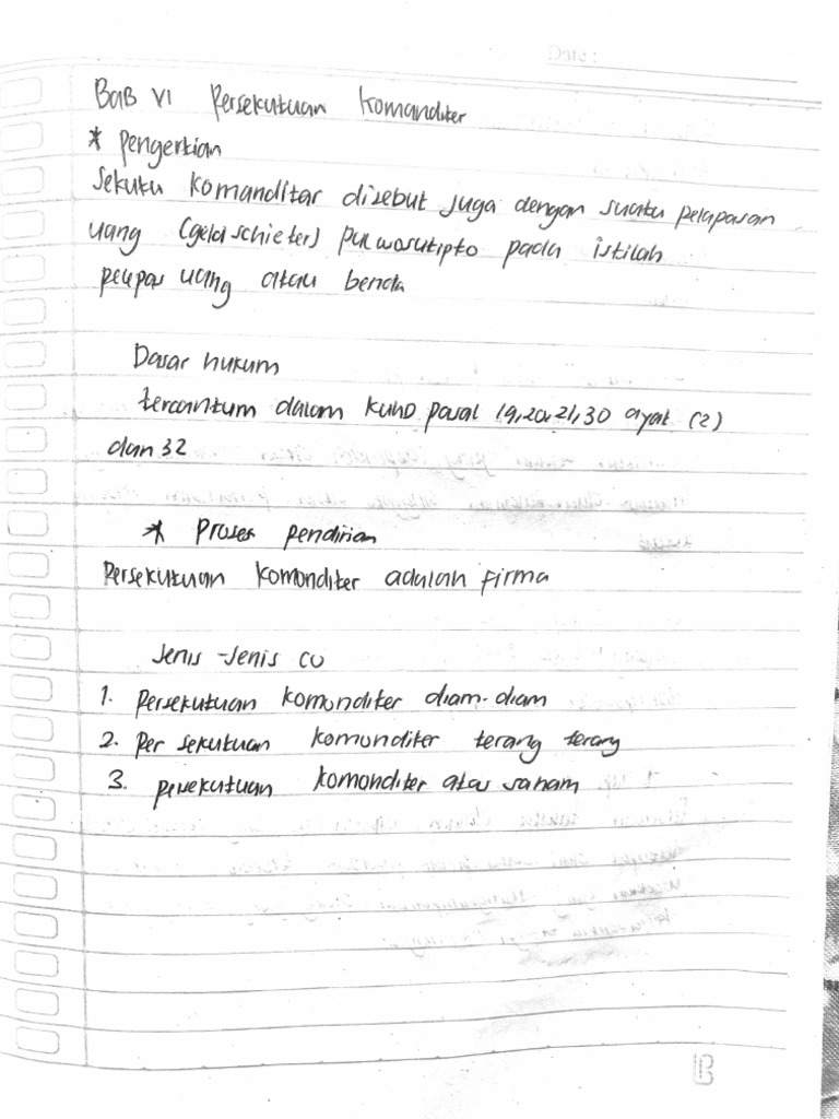 Catatan Resume Perusahan Bela Amelia | PDF