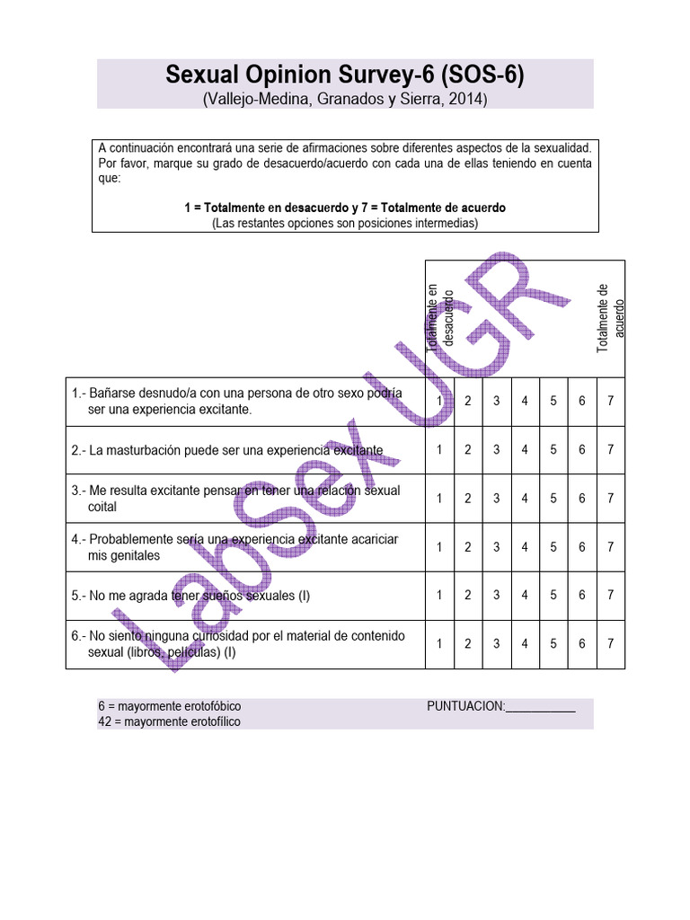 Sos 6 | PDF