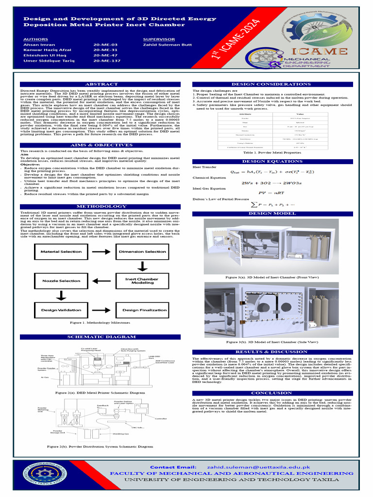 DED Metal Printer Design Brochure | PDF | Metals | Redox
