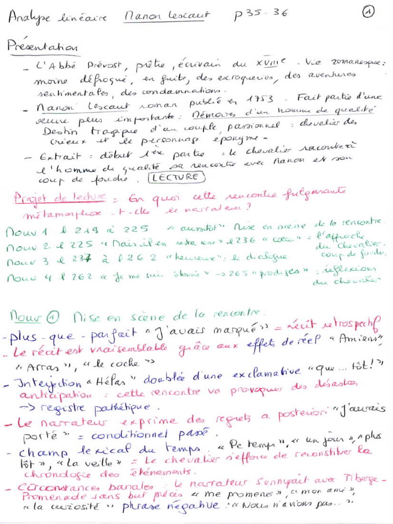 Lecture Lineaire | PDF