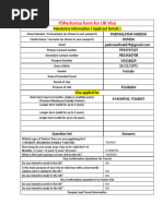 UK Visa Application Form | PDF | National Security | Social Institutions