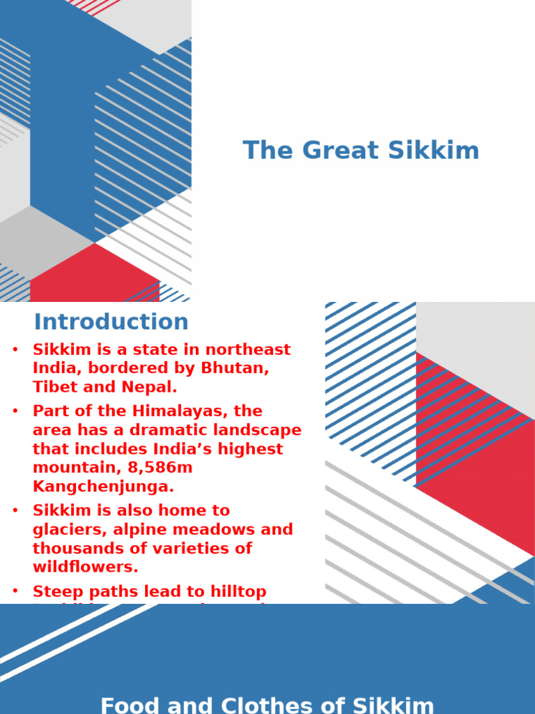 The Great Sikkim | PDF