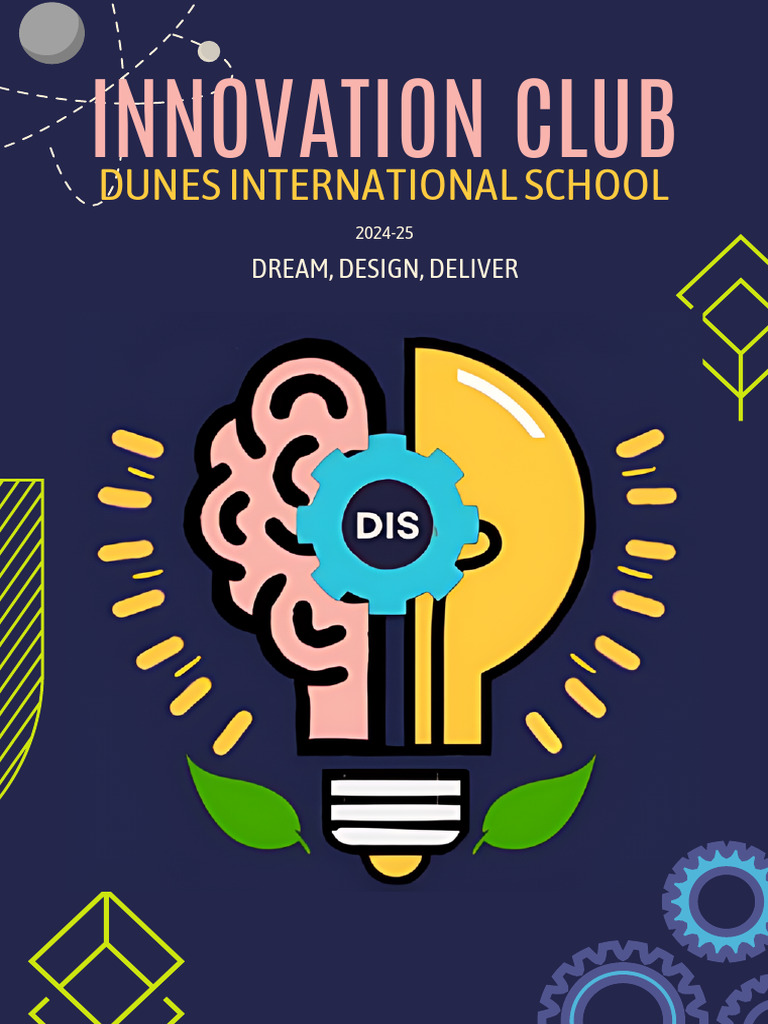 Innovation Club Activities Overview | PDF | Creativity | Entrepreneurship