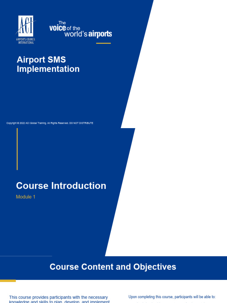 ASMSI - Course Introduction | PDF | Safety