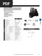 LU-5-R Relay Pinout and Specs | PDF | Alternating Current | Relay