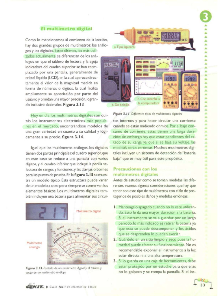 Multimetro Digital | PDF