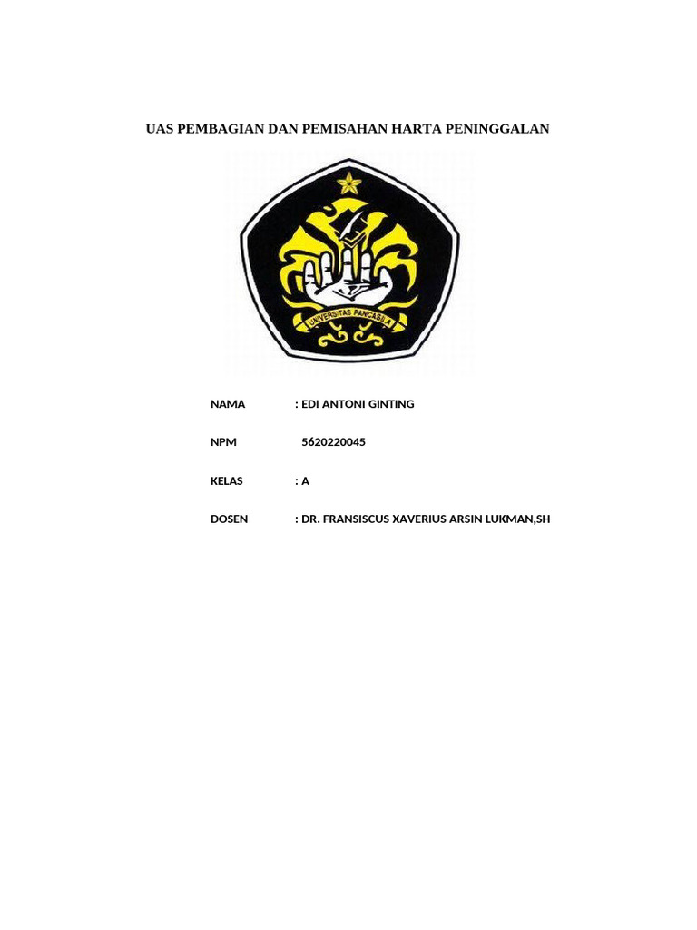 Edi Antoni Ginting - 5620220045 - Uas P2HP Golongan 3 | PDF