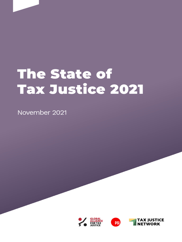 State of Tax Justice Report 2021 ENGLISH | PDF | Taxes | Poverty