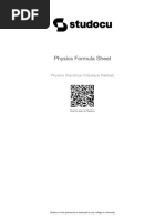 AP Physics 1 Reference Sheet 2025 | PDF | Standardized Tests | Advanced ...