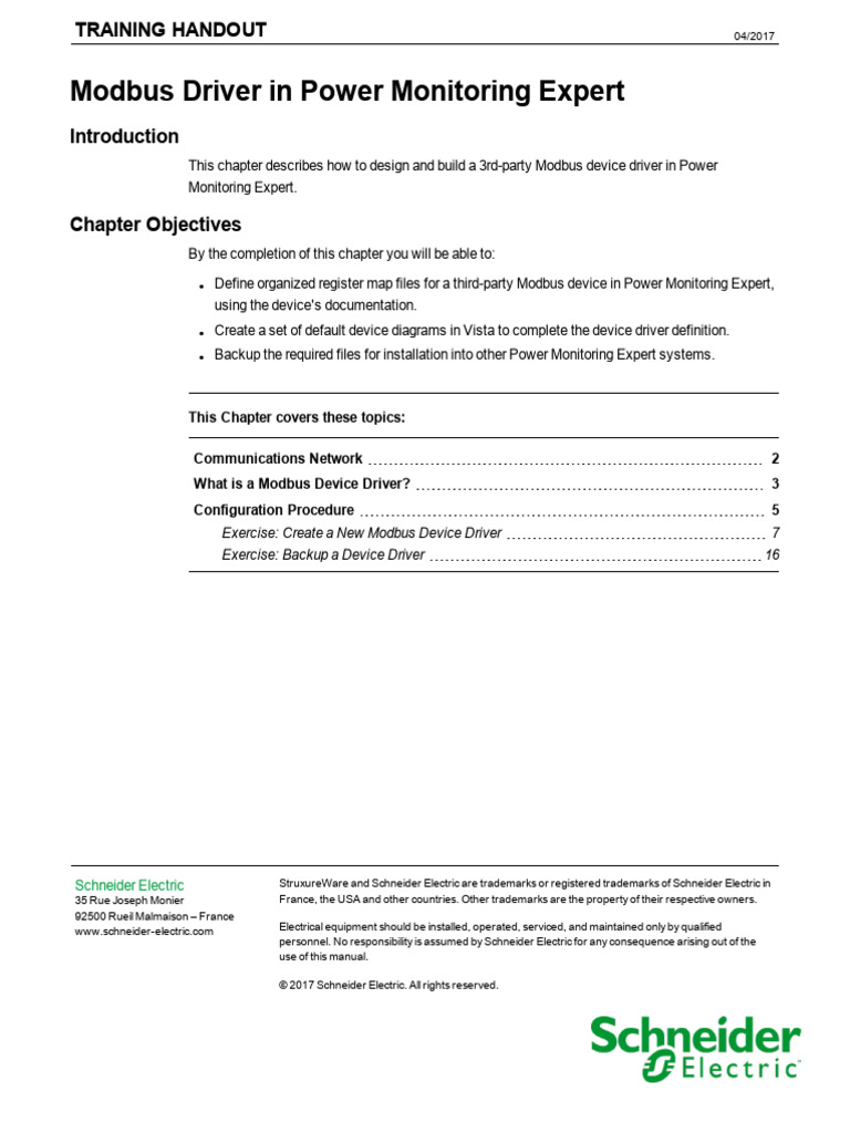 HANDOUT - Modbus Device Driver | PDF | Computer File | Computing