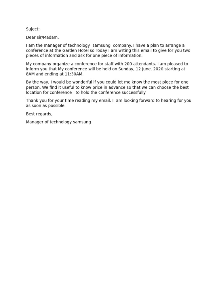 The Final Email | PDF