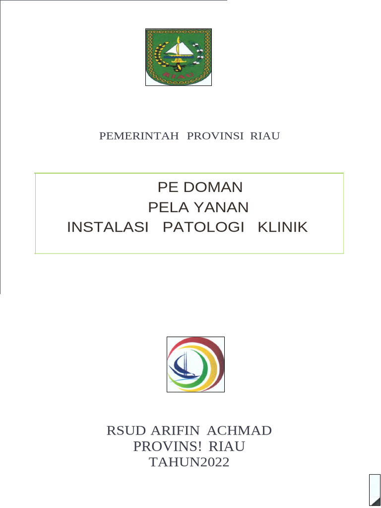 A. Pemeriksaan Lab Satu Pintu | PDF