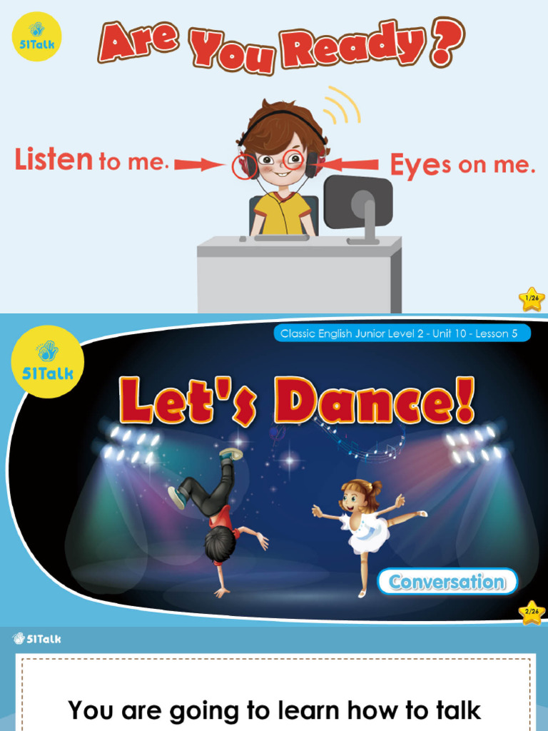 Level 2 - Unit 10 - Lesson 5 - Let - S Dance | PDF