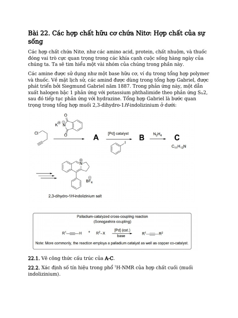 Bài tập chuẩn bị IChO 2024 Phần Hữu cơ | PDF