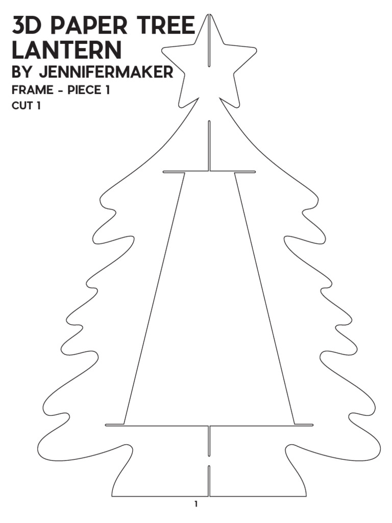 Paper Tree Lantern Jennifermaker PDF | PDF