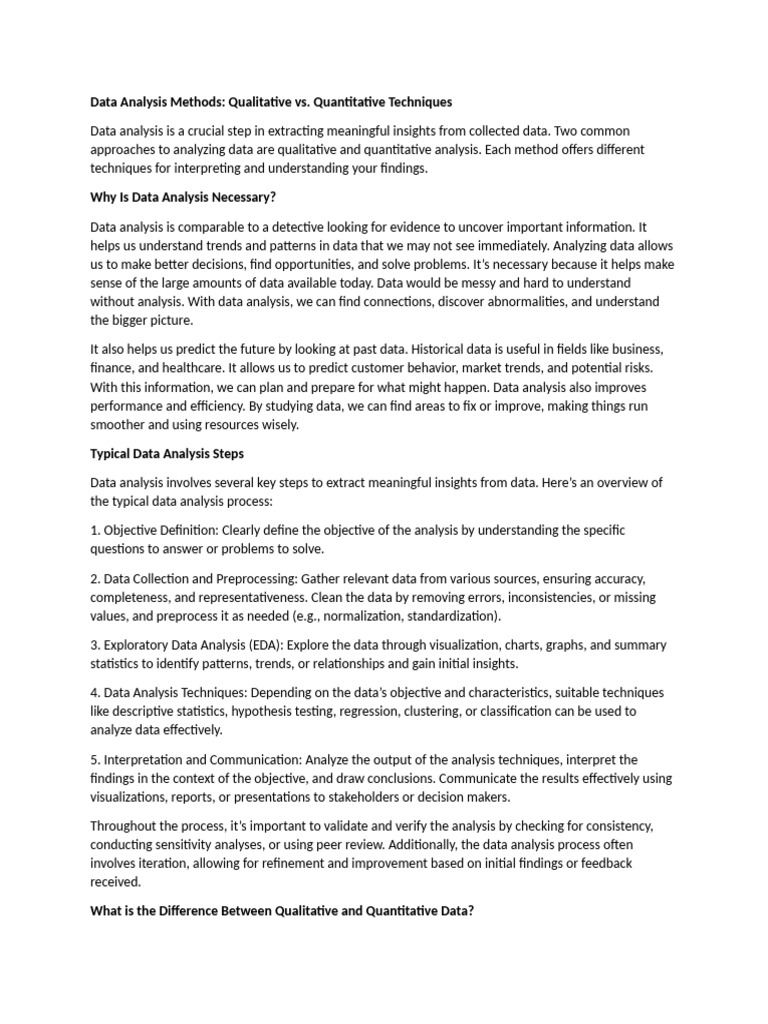 Data Analysis 2 Pdf Data Analysis Statistics