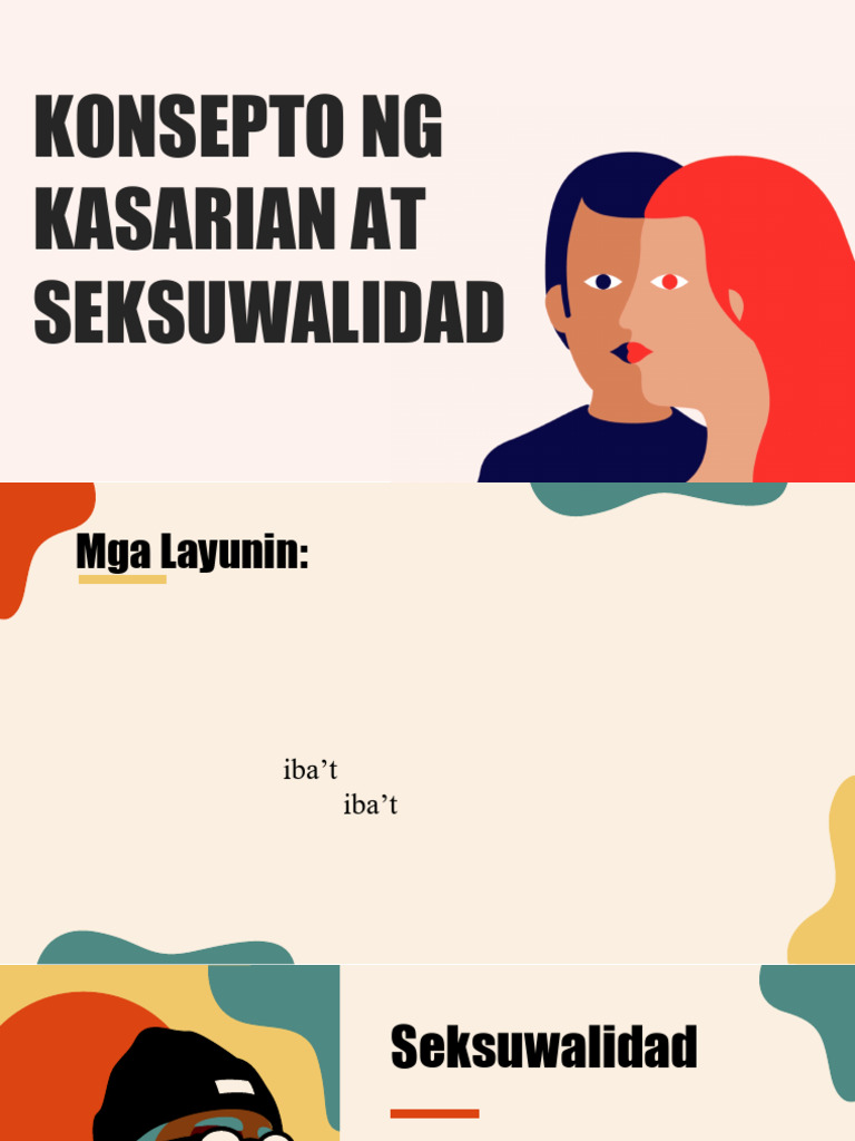 Konsepto NG Kasarian at Seksuwalidad | PDF