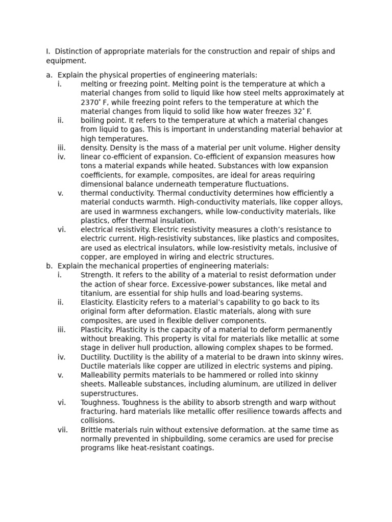 Properties of Engineering Materials | PDF | Thermal Expansion | Ductility