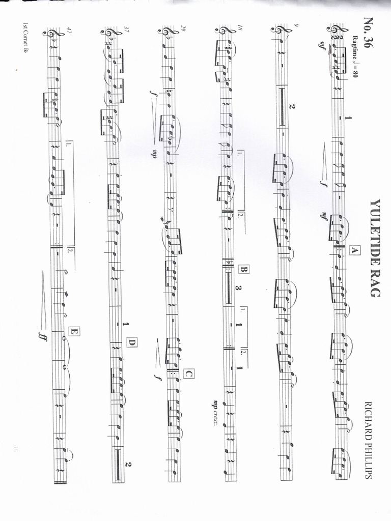 Yuletide Rag (Swing Christmas) | PDF