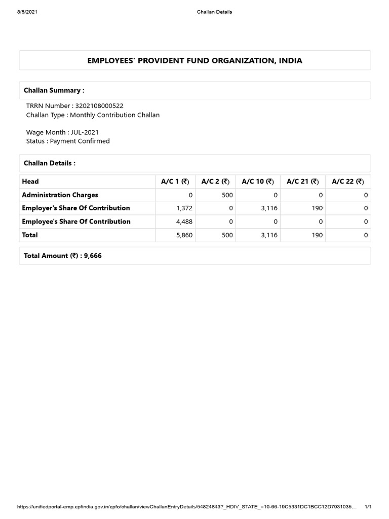 Esic July 2021 Hul 1 Pdf