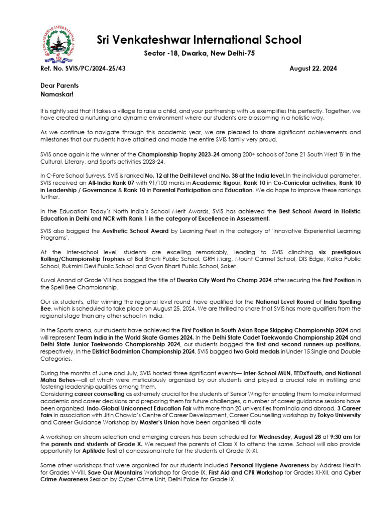 PTM Circular | PDF