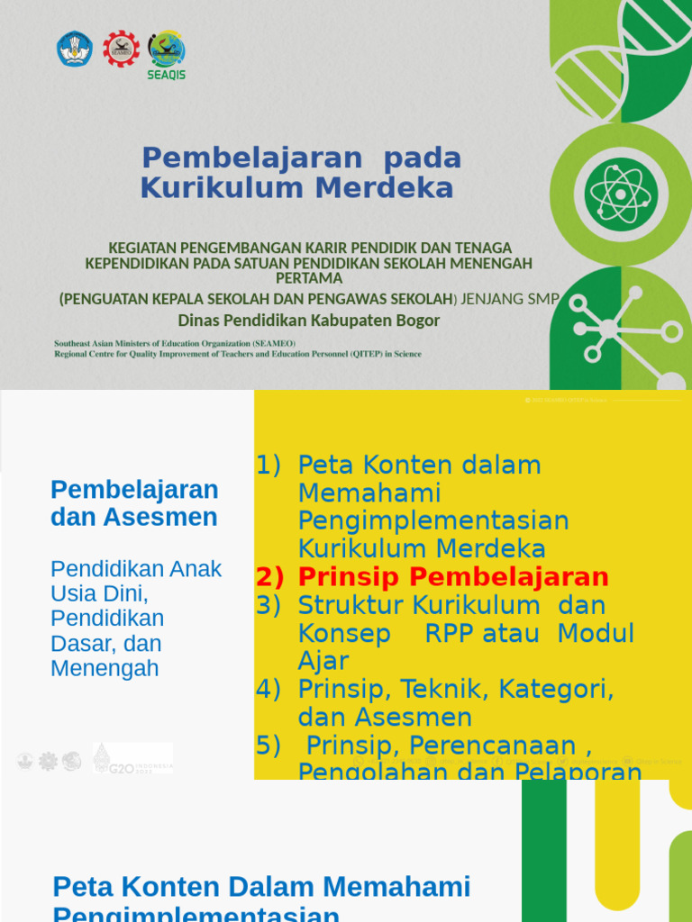 Pembelajaran Pada Kurikulum Merdeka SD | PDF