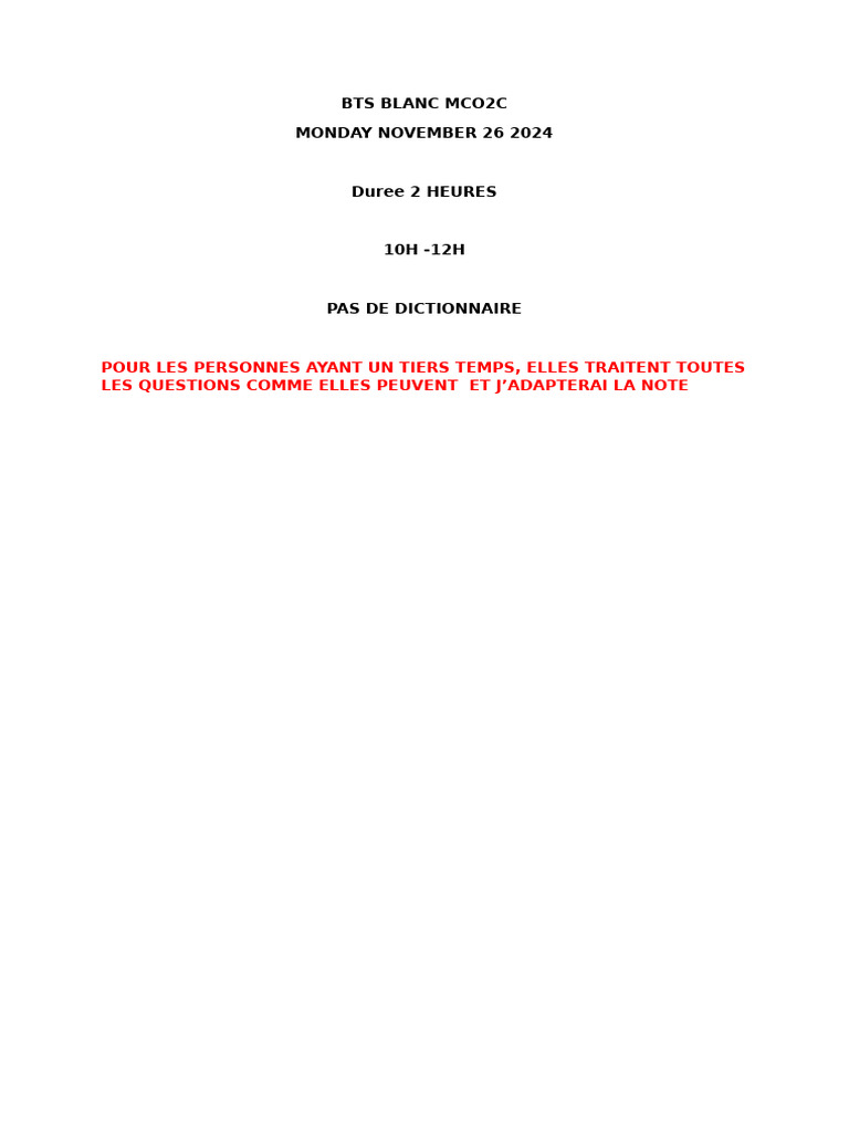 BTS BLANC | PDF | Cafeteria | Food Industry