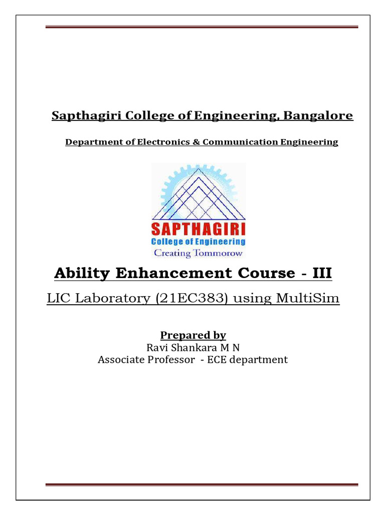 AEC 2022 23 Removed | PDF | Operational Amplifier | Amplifier