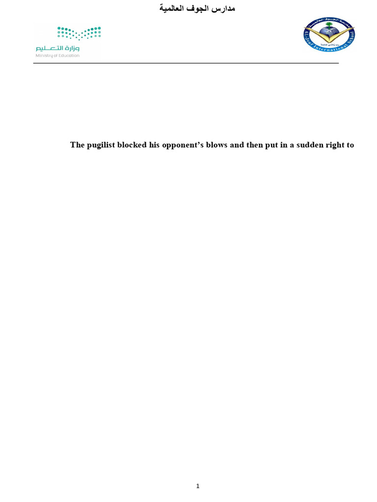 g8 Word Meaning Unit 9 Ans Key | PDF