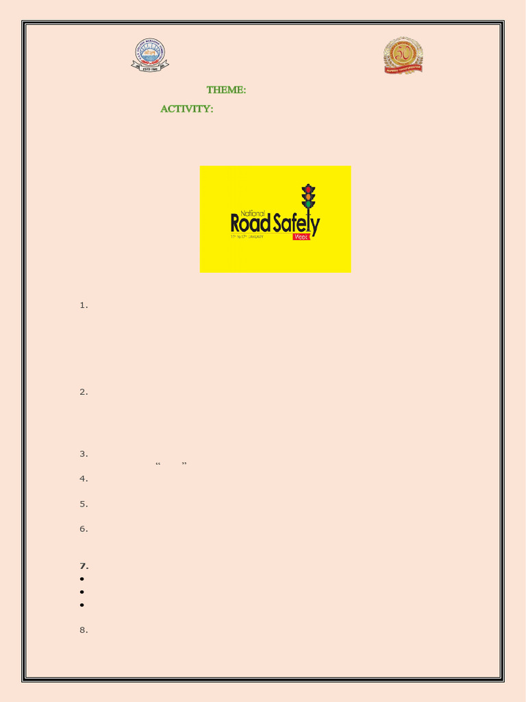 Road Safety Class Ix | PDF