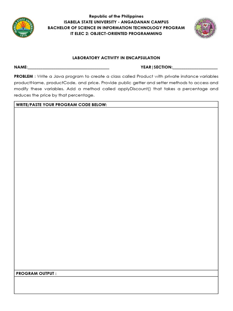 Encapsulation.docx | PDF