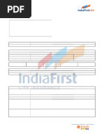 IndiaFirst Life Full Surrender Form | PDF | Insurance | Life Insurance