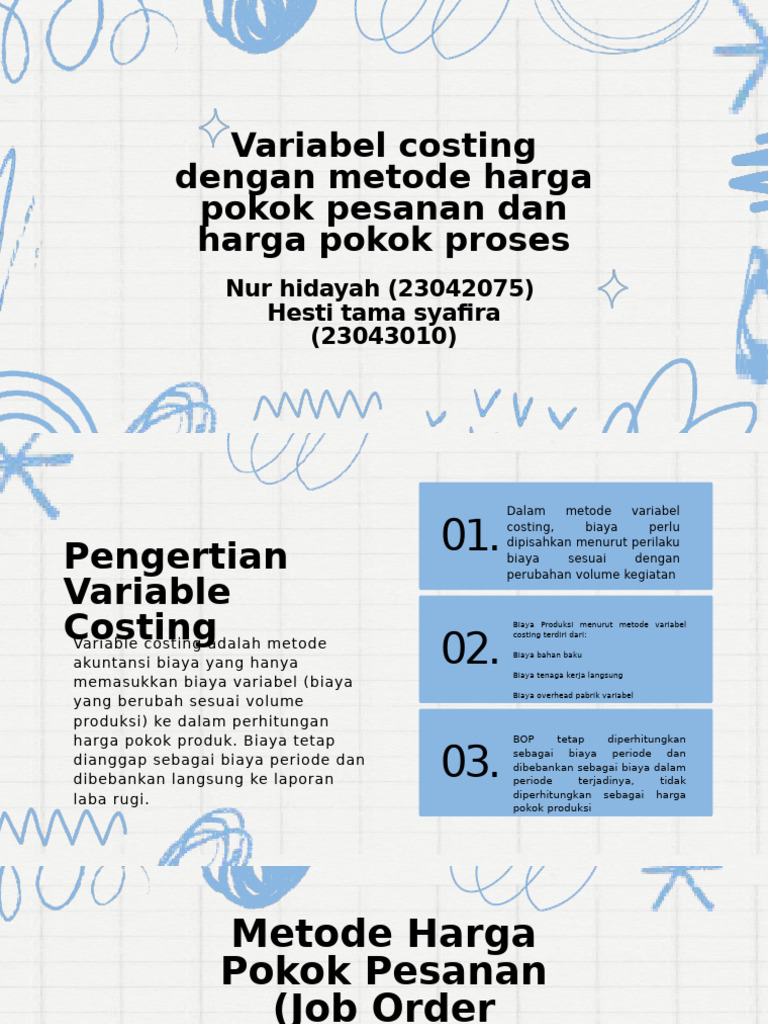 Metode Variable Costing dalam Akuntansi | PDF