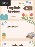 Verb To Be Board Game | PDF | Language Mechanics | Semantic Units