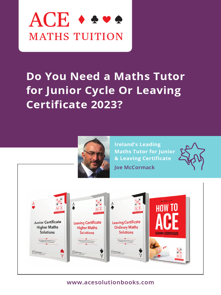 ACE-Maths-Tuition-Brochure-2022-23-Web | PDF | Mathematics