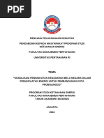 Contoh Proposal Pengabdian Kepada Masyarakat | PDF