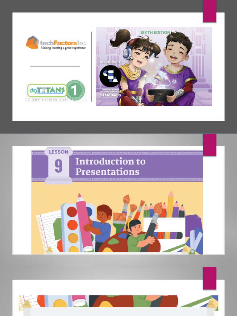 DigiTITANS 1 2024 L9 Teacher Slides - ADR | PDF