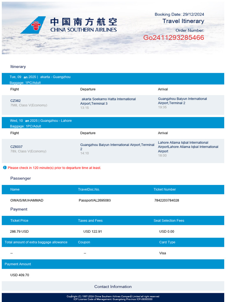 Editable Chinese Airline Ticket | PDF | Airport | Transport